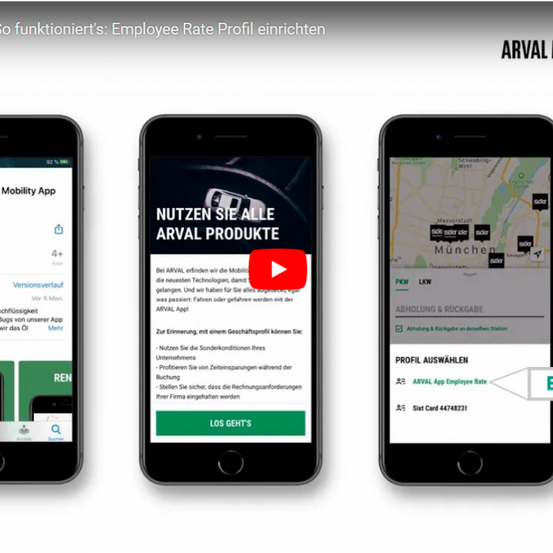 Arval Journey App